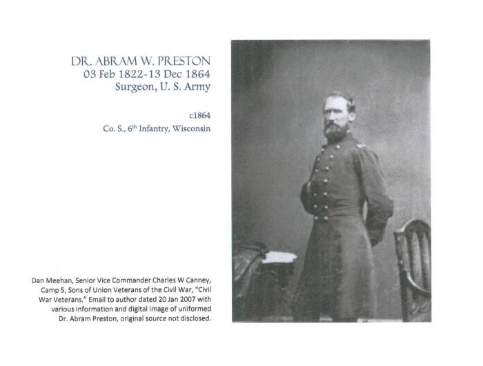 Preston Family History : Manitowoc County, Wisconsin Genealogy